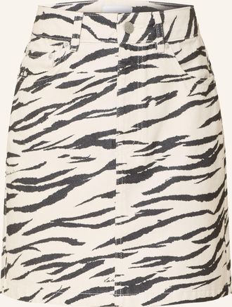 Lala Berlin Jeansrock Split schwarz