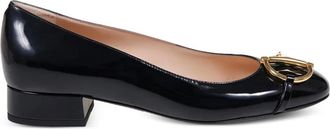 Gucci Pumps mit Stegverzierung - Schwarz