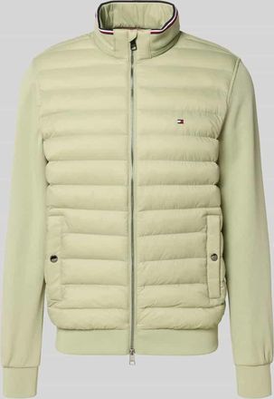 Tommy Hilfiger Regular Fit Steppjacke aus verschieden strukturiertem Material