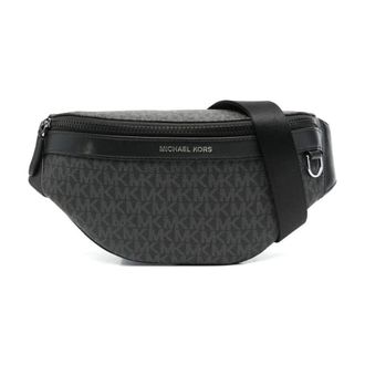 Michael Kors Schwarze G&uuml;rteltasche f&uuml;r M&auml;nner - - Bags - Herren - Schwarzk - ONE SIZE