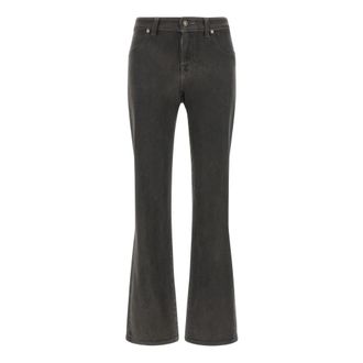 7 For All Mankind Calie Gerades Jeans - - Jeans - Damen - Grau - W26