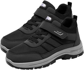 Generic Bottes pour femme - Chaussures d&eacute;contract&eacute;es tendance - Chaussures plates respirantes - Bottes dhiver doubl&eacute;es chaudes - Ballerine bleue, Noir, 40 EU