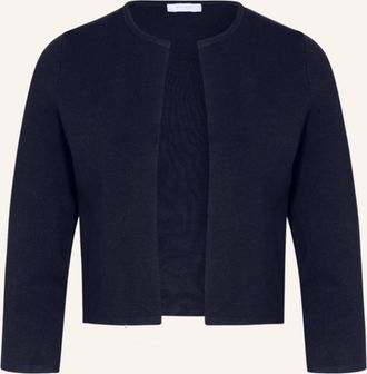 Hobb's Strickbolero Ella Mit 3/4-Arm blau