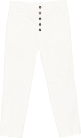 Dondup Femme, Jeans, Blanc, Taille: W27 Cropped Jeans
