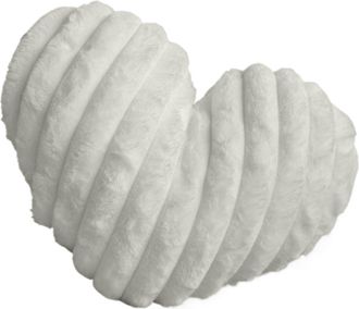 Generico Herzkissen, 40,6 cm, weiches und luxuri&ouml;ses : Herzf&ouml;rmige R&uuml;ckenst&uuml;tze f&uuml;r Sofas, Betten und Kinderzimmer. Dieses &auml;sthetische St&uuml;ck dekorativ