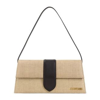 Jacquemus Hobo Bags - Rectangular Raffia Handbag - Gr. unisize - in Beige - f&uuml;r Damen