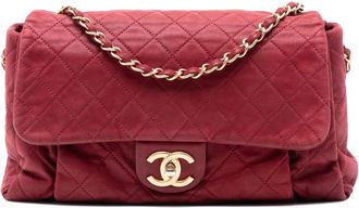 Chanel Hobo Bags - Large Aged Calfskin Chic Quilt Flap - Gr. unisize - in Rot - für Damen