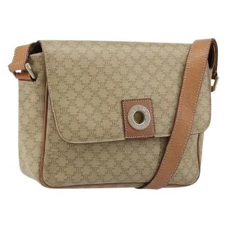 Celine Sac bandouli&egrave;re vintage en toile Pre-owned - Femme - Pre-owned - Beige - Taille: ONE Size