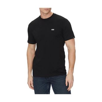 Vans Homme, Tops, Noir, Taille: XL T-shirt en coton &agrave; manches courtes avec logo