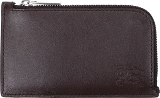 Burberry Portefeuille Homme Marron Et Peau Sable
