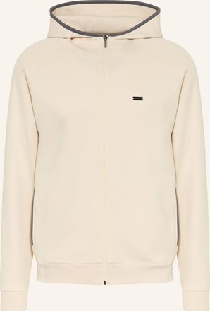 HUGO BOSS Sweatjacke Sense weiss