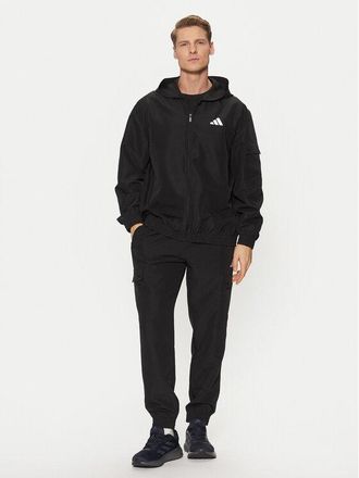 adidas Jogginganzug Sportswear Woven Cargo JI8888 Schwarz Regular Fit