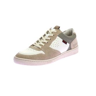 Kickers Sackers, Baskets Basses Homme, Beige Blanc Casse Kaki, 45