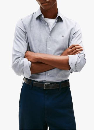 Tommy Hilfiger Chemise &agrave; manches longues en coton