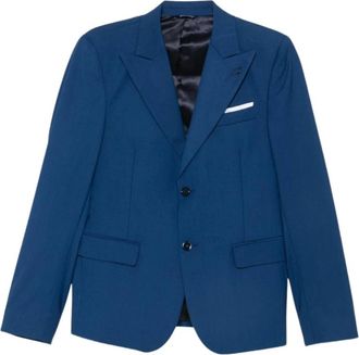 Daniele Alessandrini Homme, Costumes, Bleu, Taille: XL Blazers Formels