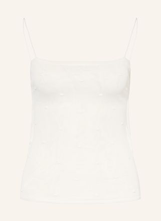Jacquemus Jacquemus Stricktop La Maille Plumetis weiss