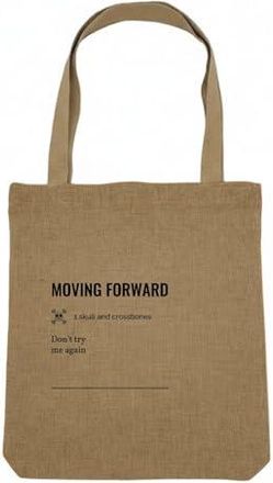 Fabulous Sac Shopping Tote Bag Aspect Lin - Move Forward Work Office Email Funny Icon - Sac de Courses Toile Epaisse 360g Beige Naturel Cabas Port&eacute; Epaule Soli