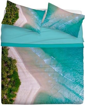 Gabel Ozeano Bettwäsche-Set für Doppelbett