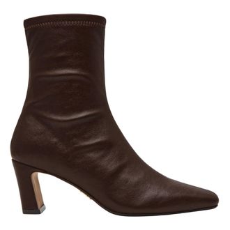 Steve Madden Bottines &agrave; talon bloc Willah - Femme - Chaussures - Brun - Taille: 38 EU