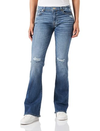 7 For All Mankind Damen Jsbt44a0 Jeans, Mid Blue, 31 EU