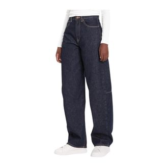 Calvin Klein Jeans Klassische Jeans mit geradem Bein- Rei&szlig;verschluss und Knopfverschluss - - Jeans - Damen - Blau - W26