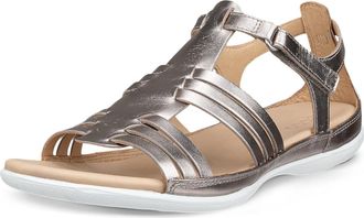 Ecco Damen Flash Roman Sandale, Reiner Kaschmir, 38.5 EU