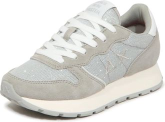 Sun 68 Femme, Chaussures, Gris, Taille: 36 EU Ally Glitter Textile Baskets