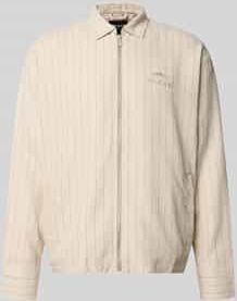 Pegador Overshirt aus Viskose-Mix mit Logo-Stitching Modell Sistelo