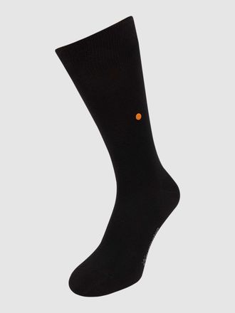 Burlington Socken mit Label-Print Modell Lord