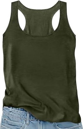 Generic Debardeur Femme Chic et &eacute;l&eacute;gant Chemisier sans Manche Imprim&eacute; D&eacute;bardeur Crop Top Ete Haut Chic et Elegant Caraco Vetement Femme Tee Shirt sans Manche 