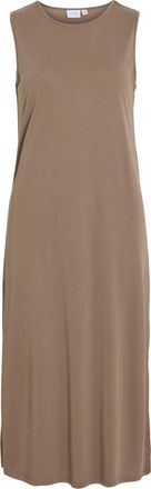 Vila Vimodala O-Neck S/L Midi Dress - Noos