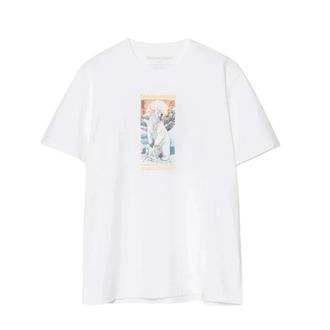 maharishi Alaskan Polar Bears Tee - - Tops - Herren - Wei&szlig; - S