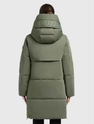 Khujo Winterjacke Khujo Nean Mantel (1-St) mit abnehmbaren Rucksacktr&auml;gern