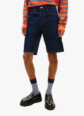 Tommy Hilfiger Bermuda droit en denim de coton