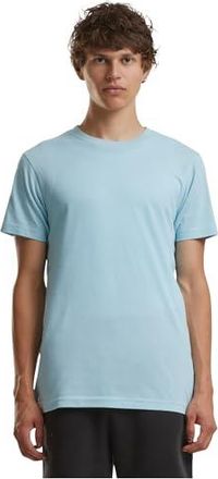 Build Your Brand T-Shirt Basique à col Rond pour Homme - en Coton - Coupe Droite - Tailles XS à 5XL, Turquoise, 4XL