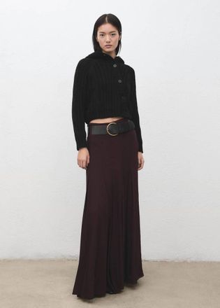 Mango Wickeljacke mit Kn&ouml;pfen schwarz - Damen - XS - MANGO