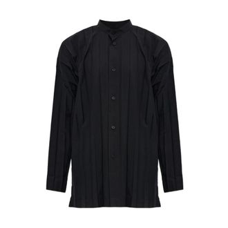 Issey Miyake Edge Shirt - - Shirts - Herren - Schwarzk - L