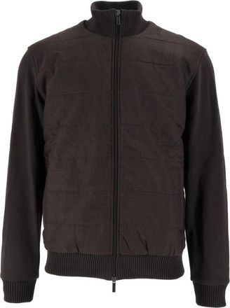 Fay Giubbino Zip Ricamo - - Jackets - Damen - Braun - XL