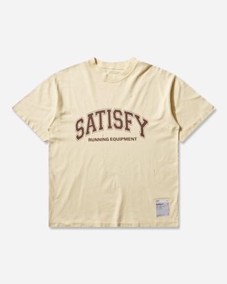 SATISFY Men s MothTech T-Shirt Aged Transparent Yellow