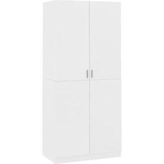 vidaXL Kleiderschrank Wei&szlig; 90x52x200 cm Holzwerkstoff Vidaxl