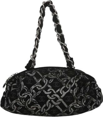 Chanel Sac &agrave; main vintage Pre-owned - Femme - Pre-owned - Noir - Taille: ONE Size