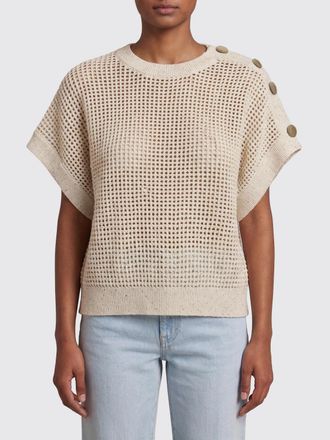 Brunello Cucinelli Pull BRUNELLO CUCINELLI Femme couleur Naturel