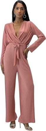 Elara Combinaison &agrave; manches longues pour femme, Rose, taille unique