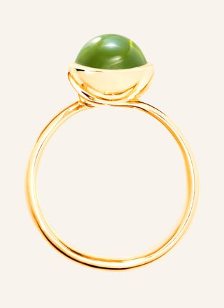 Tamara Comolli Tamara Comolli Ring Ring Bouton Small Peridot Aus 18k Gelbgold Mit Peridot gold