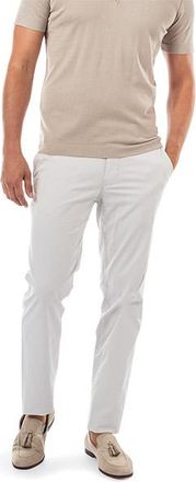 Gardeur Herren Chino grau Baumwolle