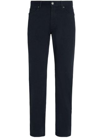 Ermenegildo Zegna jean Roccia à coupe slim - Bleu