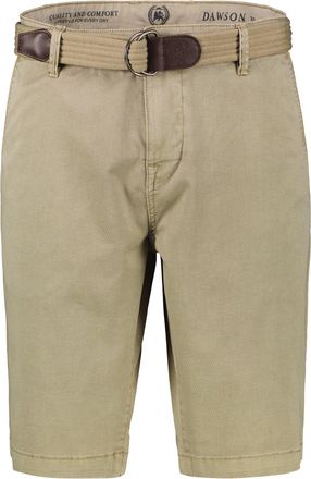 Lerros Bequeme Chino-Bermuda mit G&uuml;rtel und Minimalprint