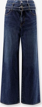 sacai Blue denim jeans - SACAI - gender_Man