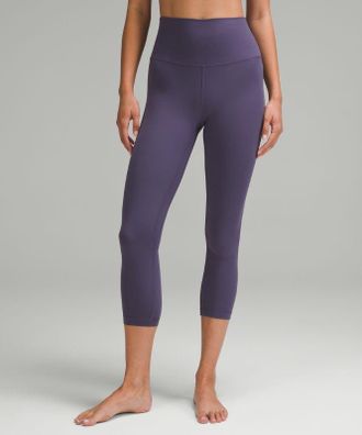 lululemon Pantacourt Align taille haute pour Femmes - 58 cm - Violet - Taille 12
