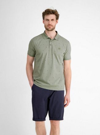 Lerros Poloshirt mit All-Over Muster